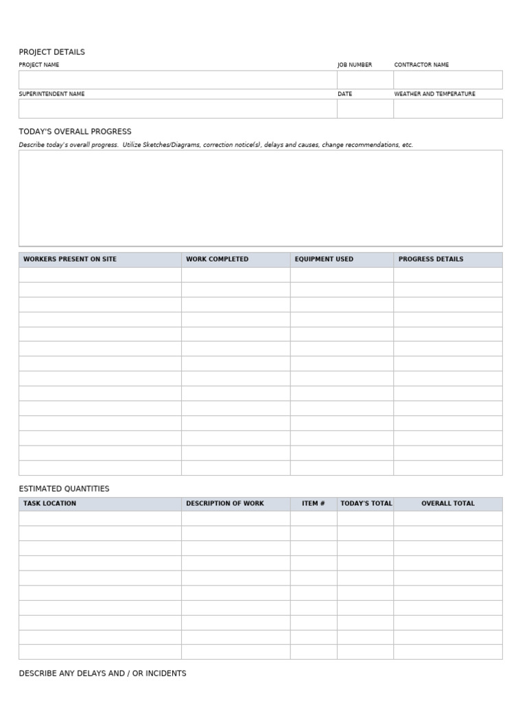 DPR 12 Project Progress Report | PDF