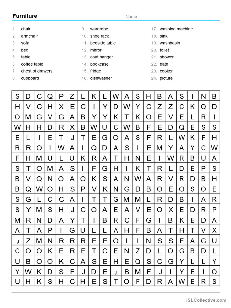 Essential Furniture List and Types | PDF | Manufactured Goods | Home