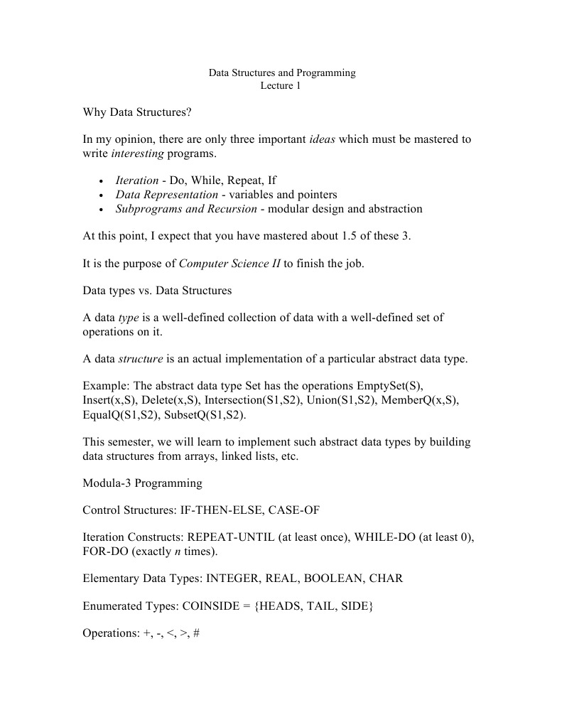 Data Structures And Programming Pdf Queue Abstract Data Type 2011