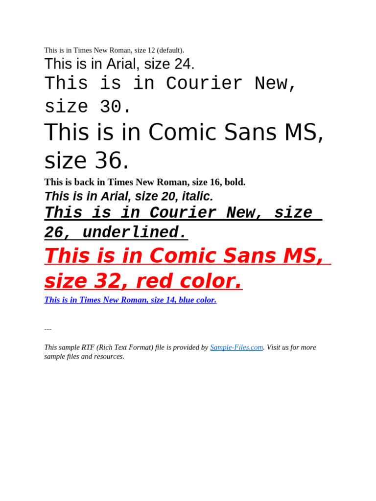 Multi Font | PDF
