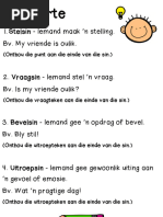 Afrikaans Afkortings, Verkortings en Akronieme Worksheet | PDF