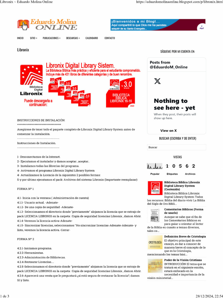 Libronix Overview by Eduardo Molina | PDF