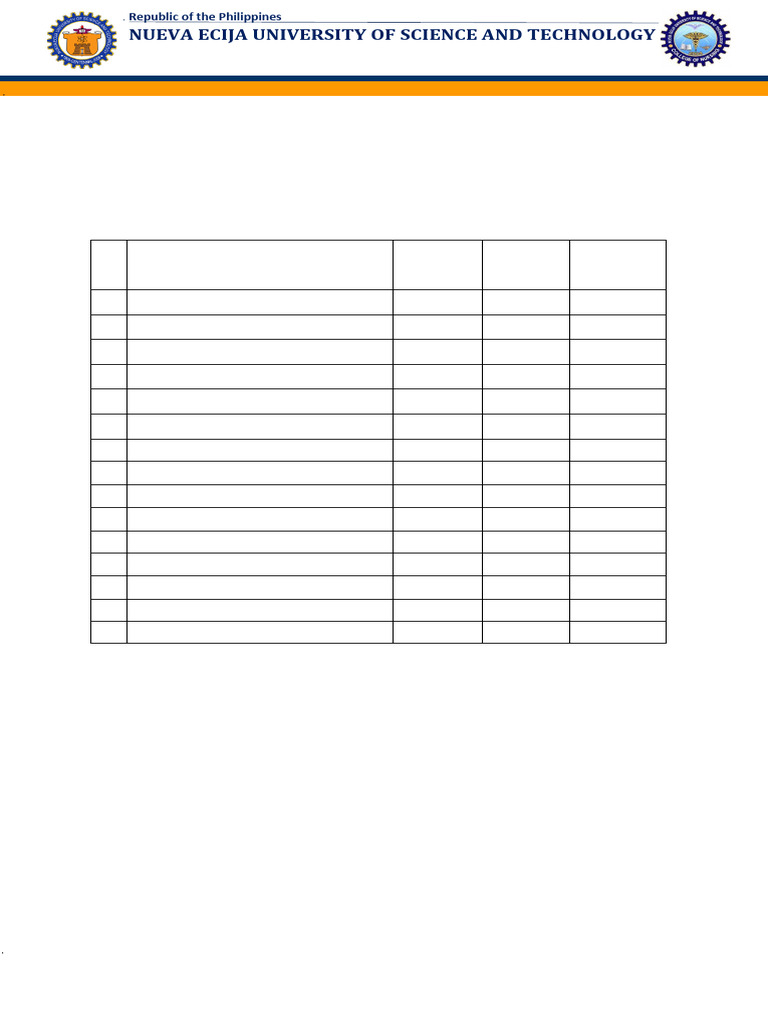 Attendace Sheet | PDF