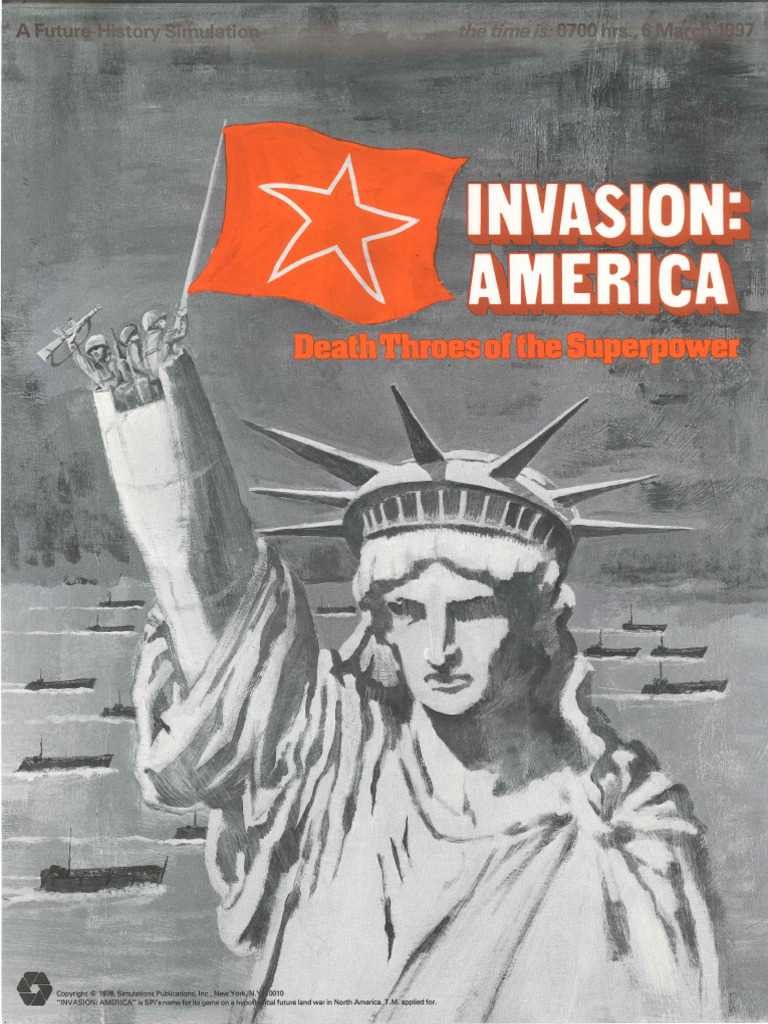 Invasion America Complete Spi 1976 | PDF