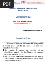 Cours Algorithme Et ProgrammationChapitre1 PDF | PDF | Programme informatique | Programmation