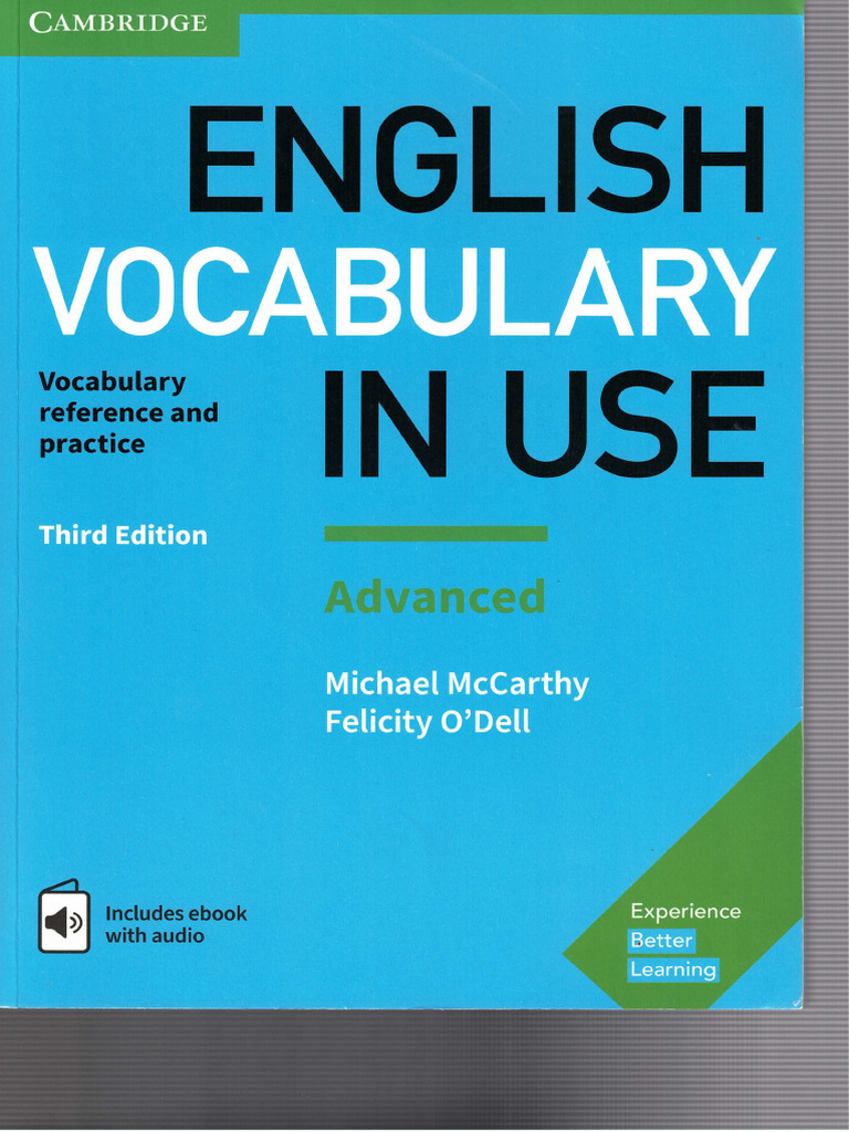 English Vocabularyb in Use Advanced 1 - 10 | PDF