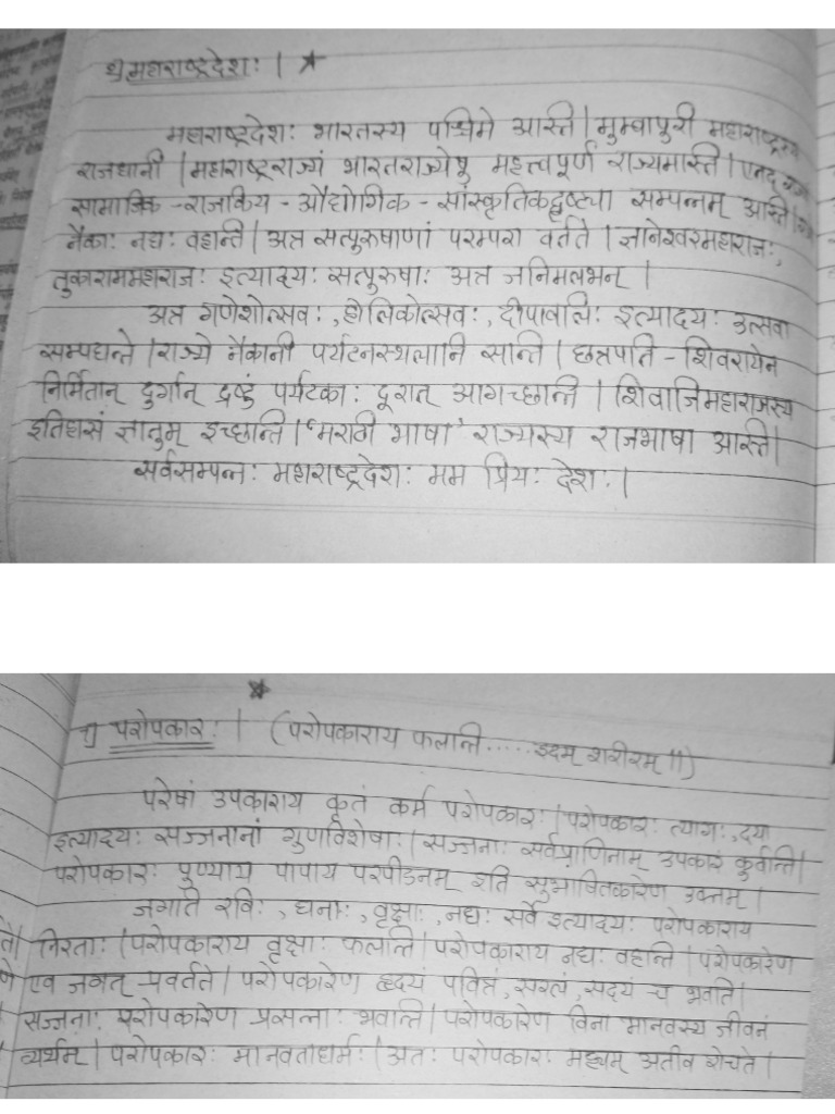 Sanskrit Oral Nibandha | PDF