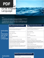AICE English Language Test Overview | PDF