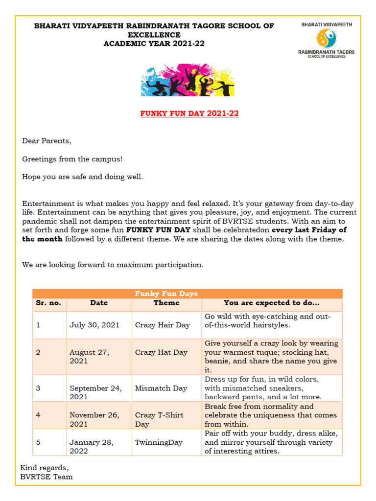 Funky Fun Day-Converted - 1 | PDF