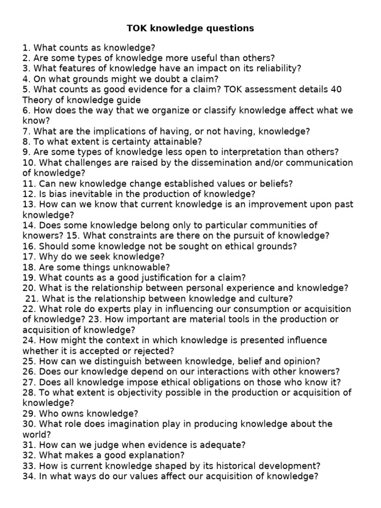 Knowledge Prompts | PDF