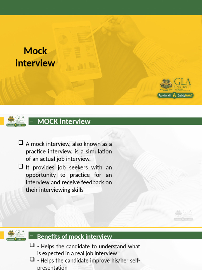 85.Mock Interview | PDF