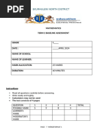 Grade 8 INVESTIGATION | PDF | Arithmetic | Mathematics