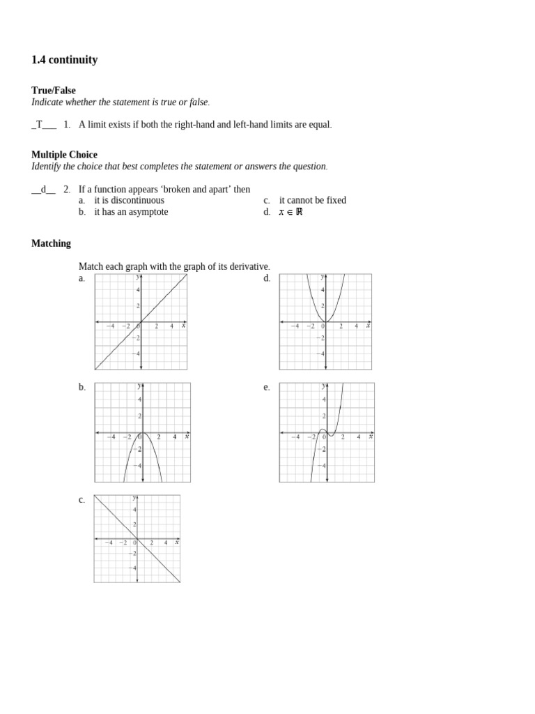 Uniit 1.4 - Assignment | PDF
