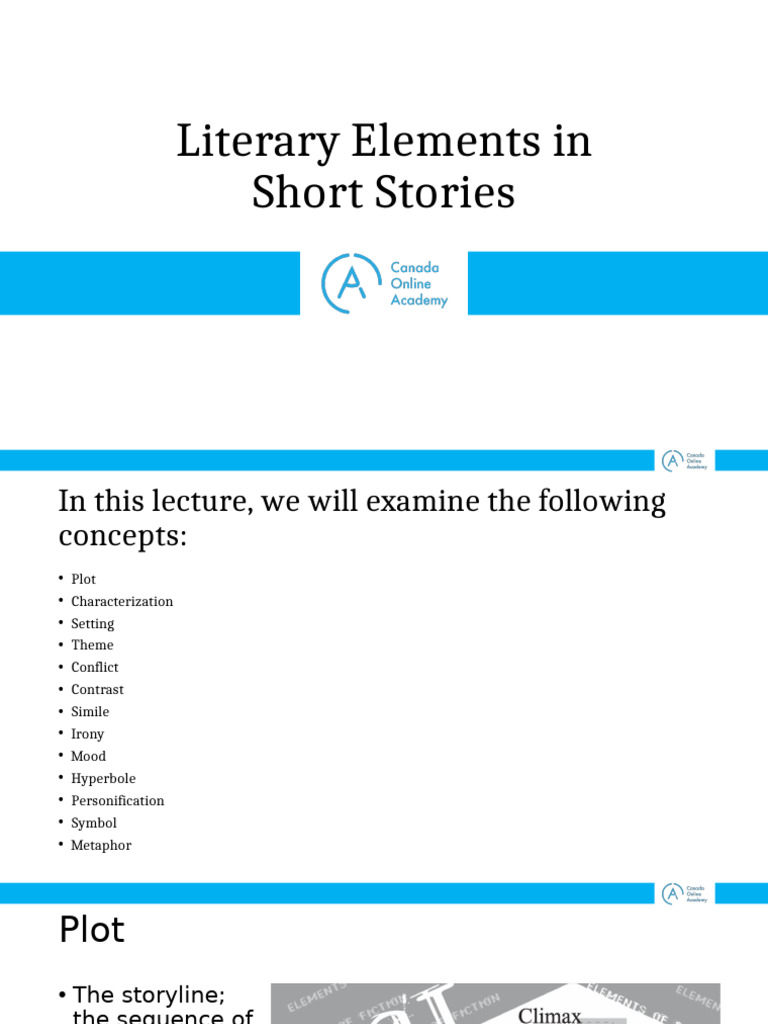 Literary Elements in Short Stories | PDF | Metaphor
