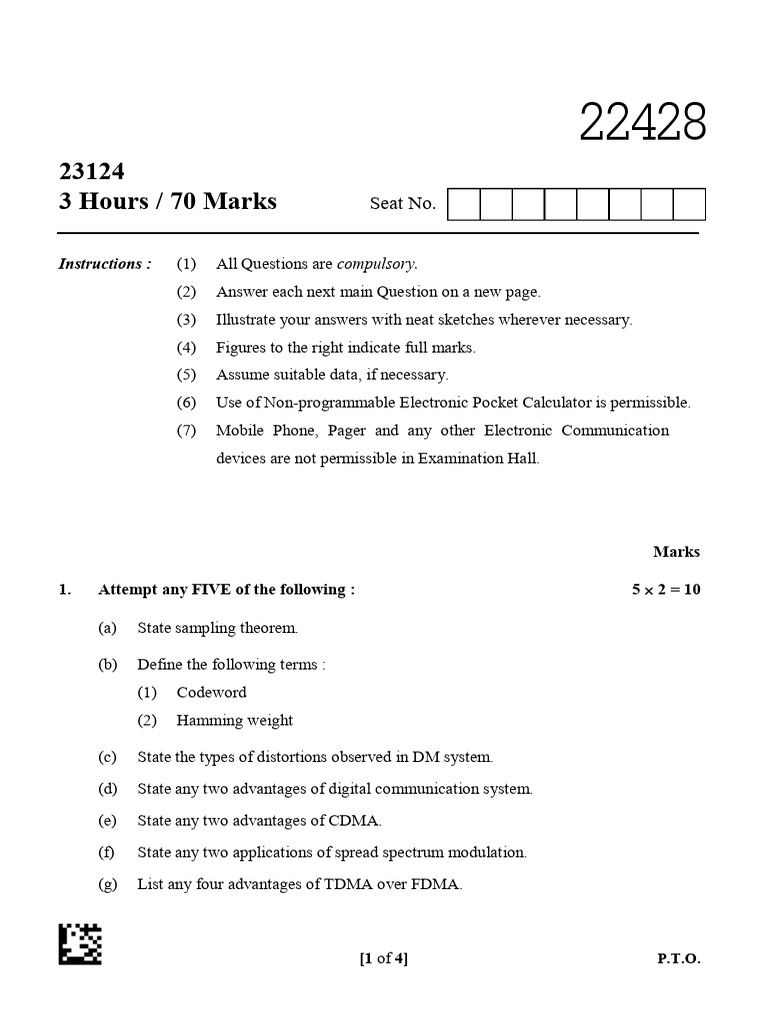 22428-2023-Winter-Question-Paper (Msbte Study Resources) | PDF | Apache Hadoop | Big Data
