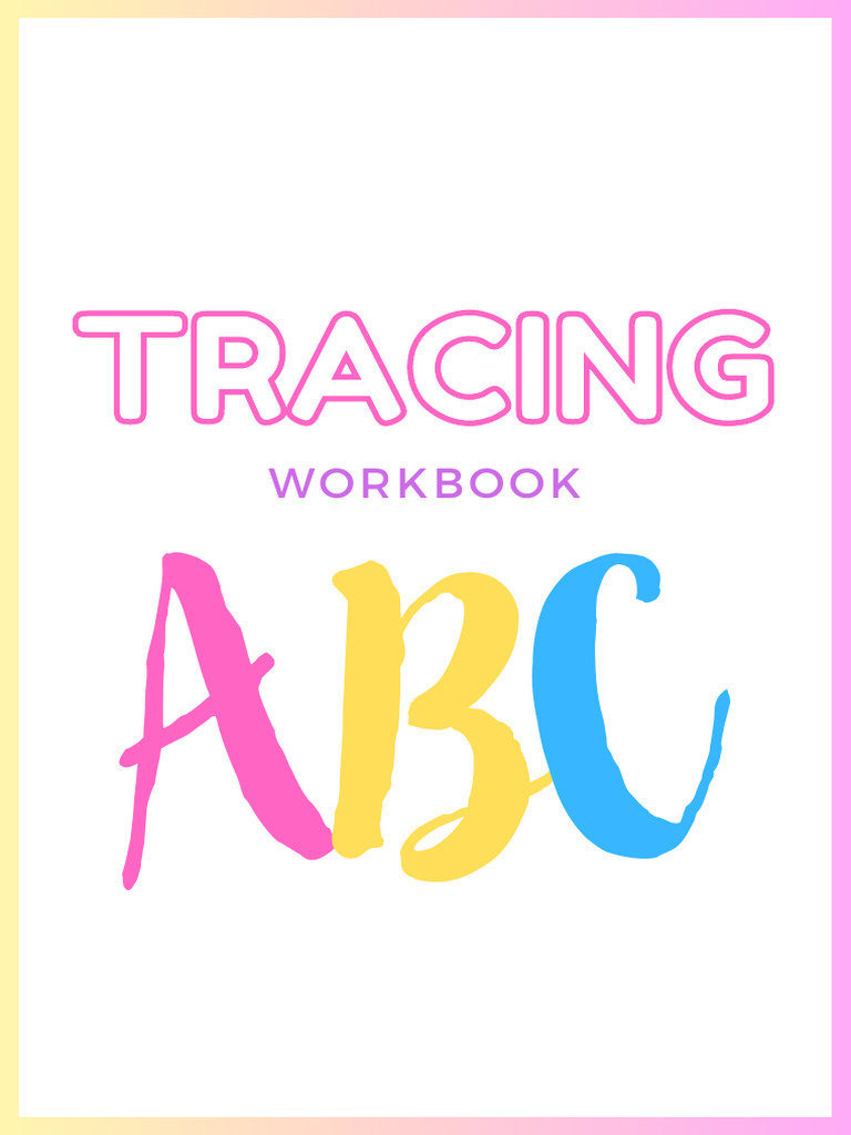 Pink-White Simple Alphabet Coloring Book - 20240711 - 215215 - 0000 | PDF