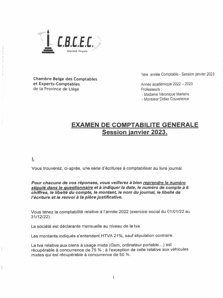 Examen Partiel 01-2023-2 | PDF