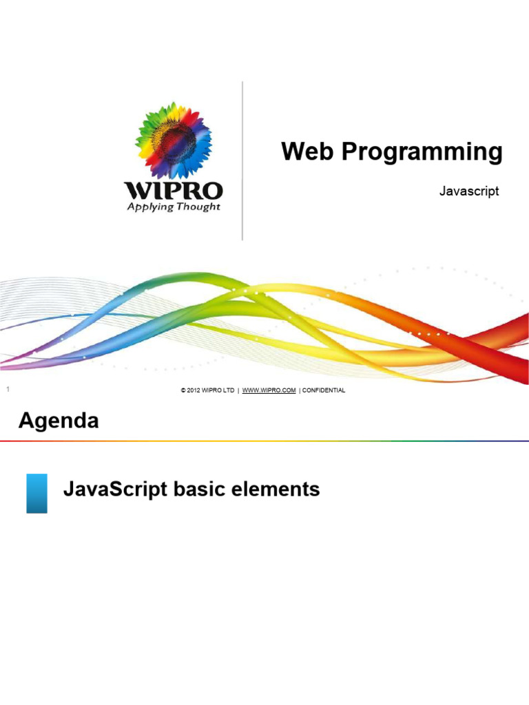INtroduction to Java script | PDF | Control Flow | Dynamic Html INtroduction to Java script | PDF | Control Flow | Dynamic Html