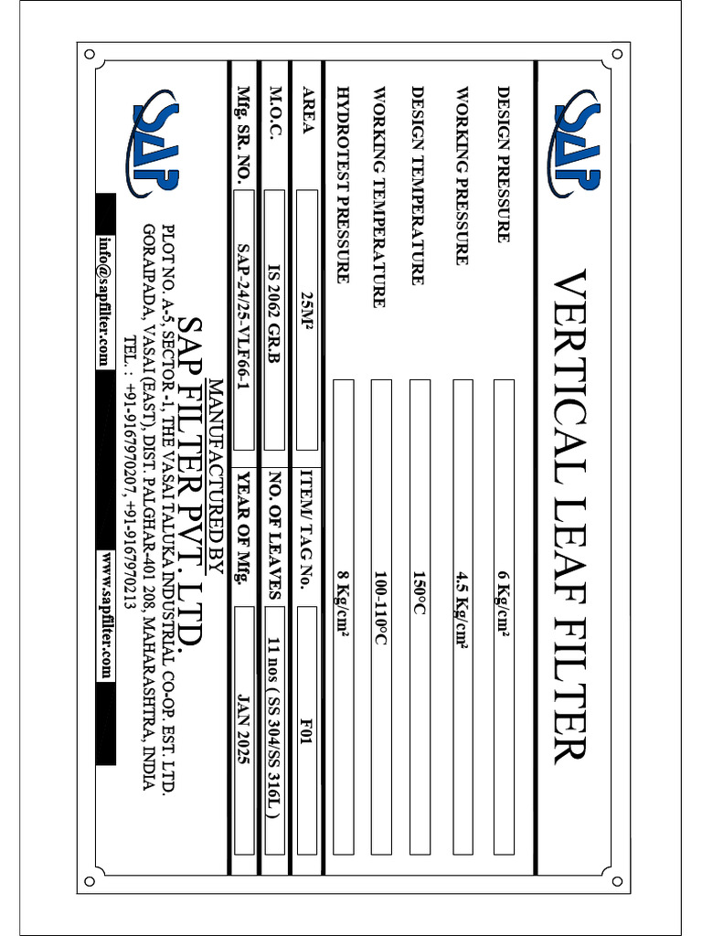 25M2 VLF NAME PLATE 1 | PDF