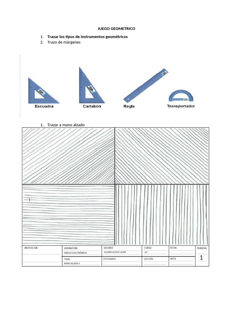 JUEGO GEOMETRICO ECA | PDF