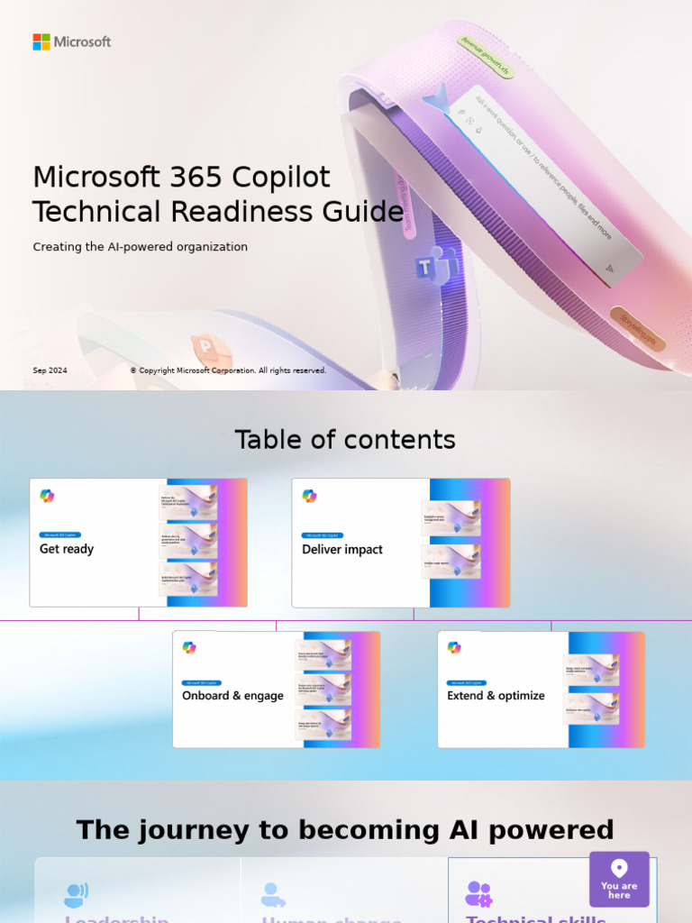 4 TechnicalReadinessGuide Microsoft365Copilot | PDF | Share Point | Microsoft