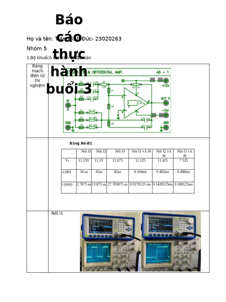 Bao Cao Thuc Hanh Buoi 3 Nop | PDF