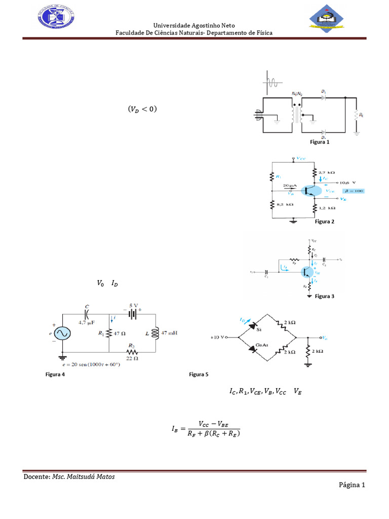 Exame EA FCN UAN 2025 1ºS. | PDF