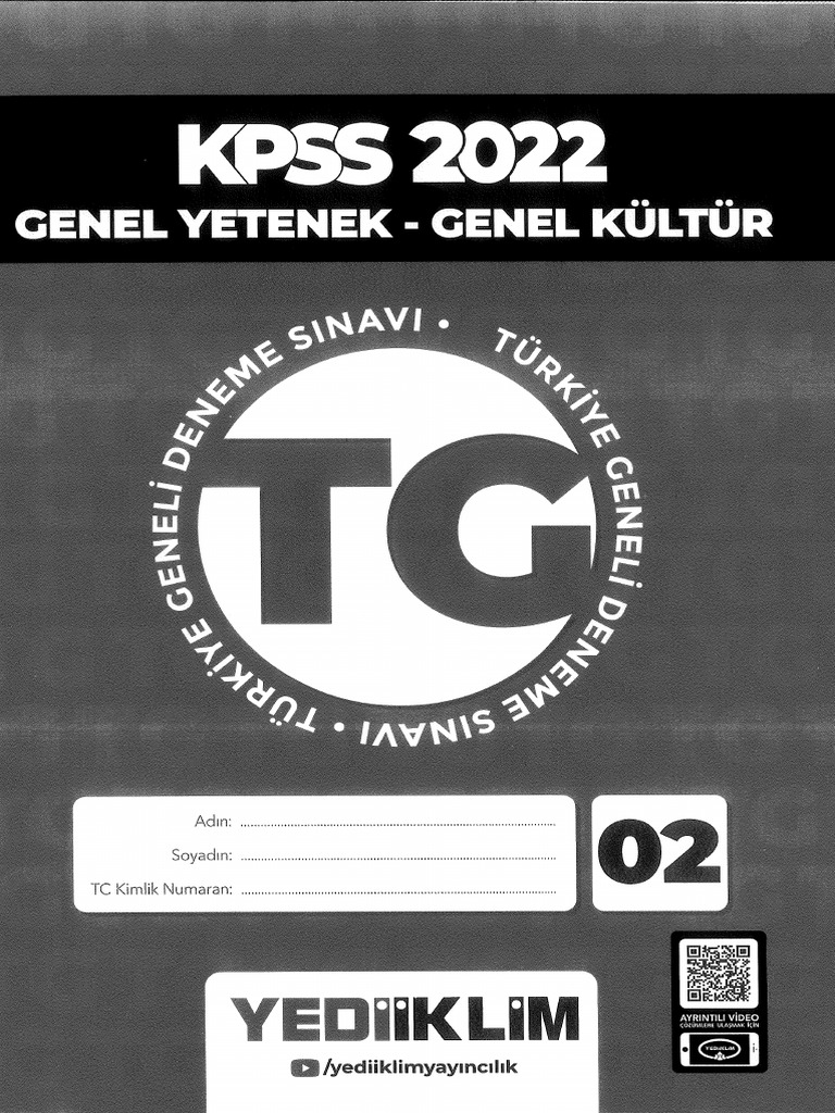 Yedi̇i̇kli̇m TG2 | PDF