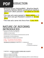 IPC Vs BNS Chronological Comparison | PDF