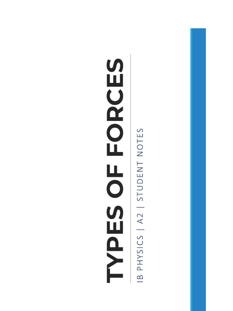 Types of Forces | PDF