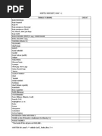 Hostel Audit Checklist | PDF