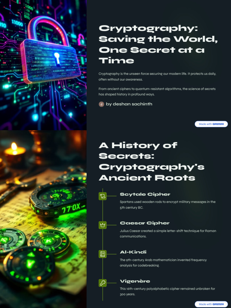 The Impact of Cryptography on Security | PDF | Cryptography | Encryption