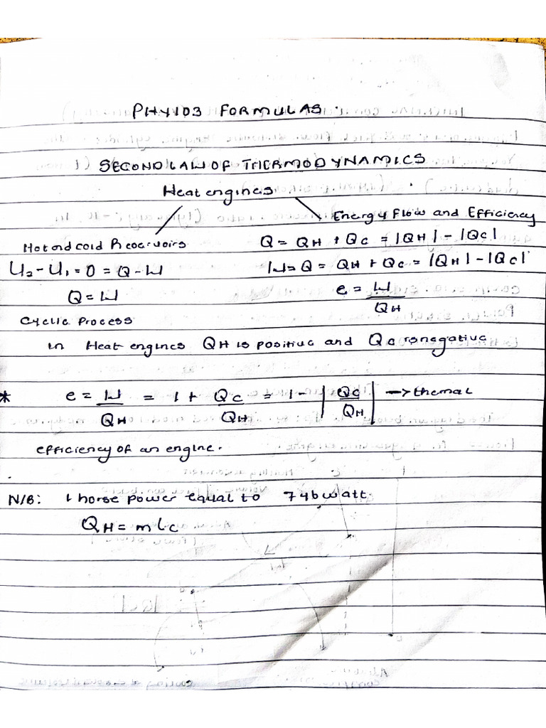 2nd law of thermodynamics BY THEOCO | PDF