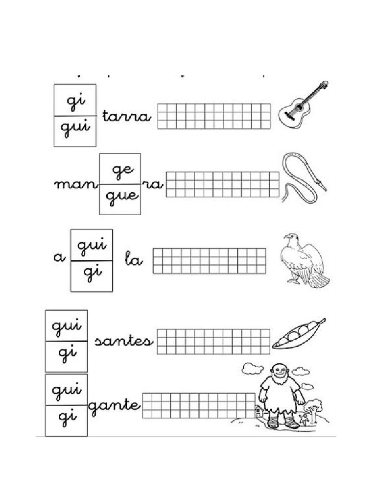 Ga Gue Gui Go Gu | PDF