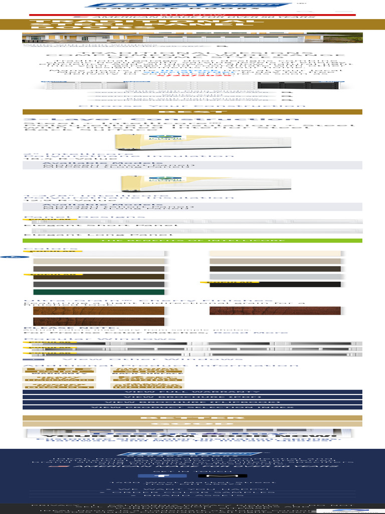 TRADITIONAL STEEL PANEL DOORS - BESTBETTERGOOD - Ideal | PDF | Building ...