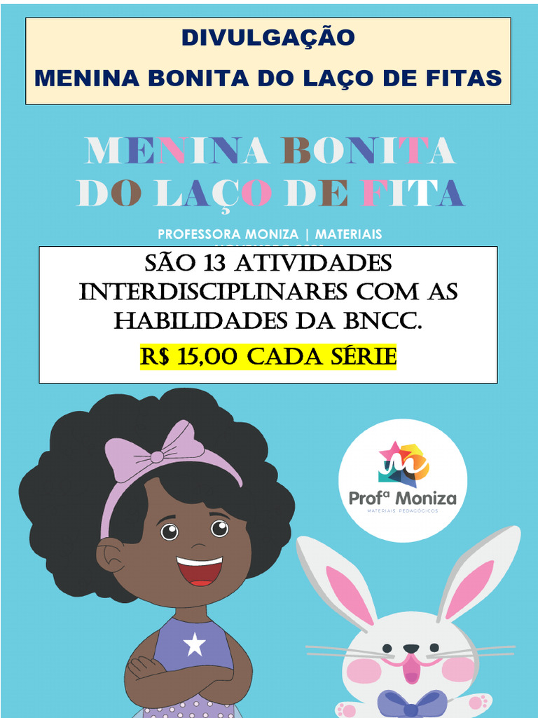 Menina Bonita Do Laço de Fitas - Prof Moniza Materiais | PDF | Roupas ...