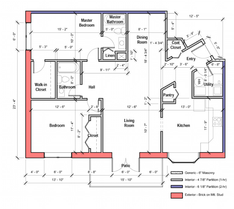 Condo Plan With Dimensions | PDF