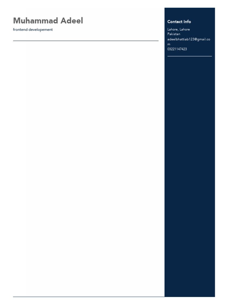 muhammad adeel | PDF