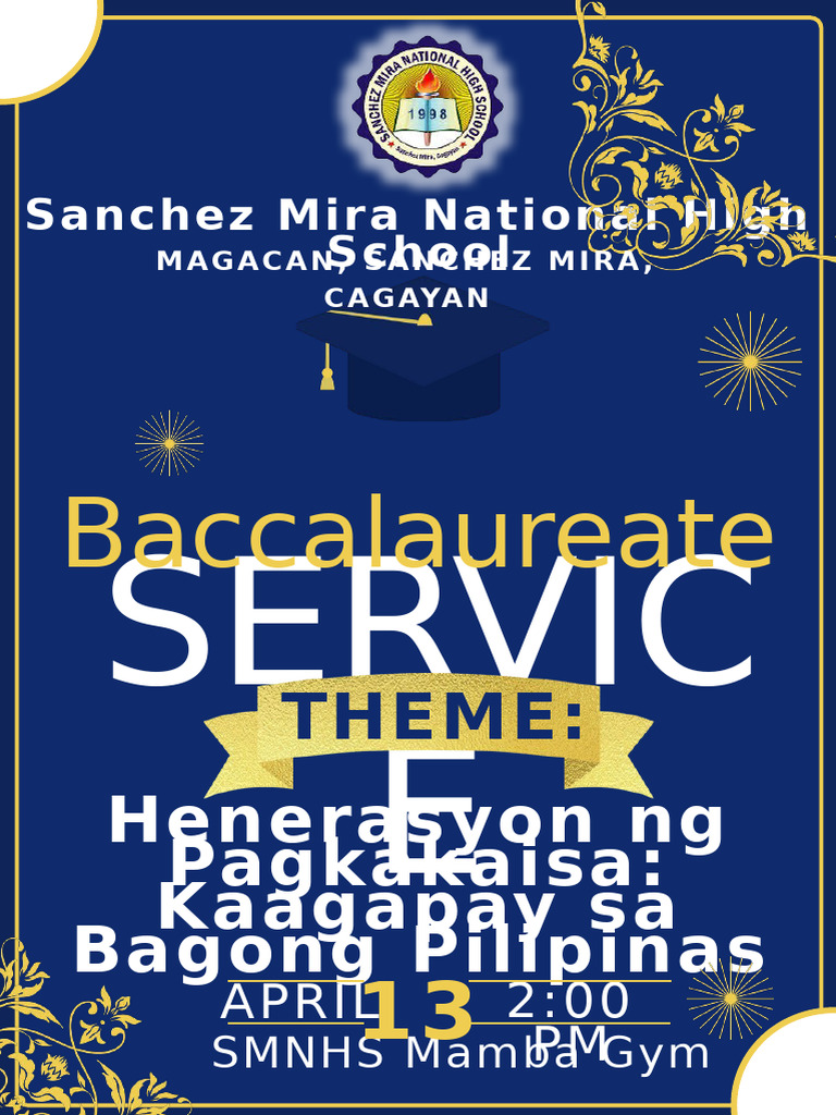 Baccalaureate Template | PDF | Christian Worship And Liturgy ...