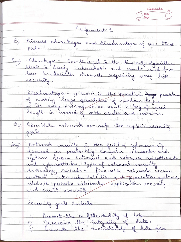 ISS Assignment-1 | PDF