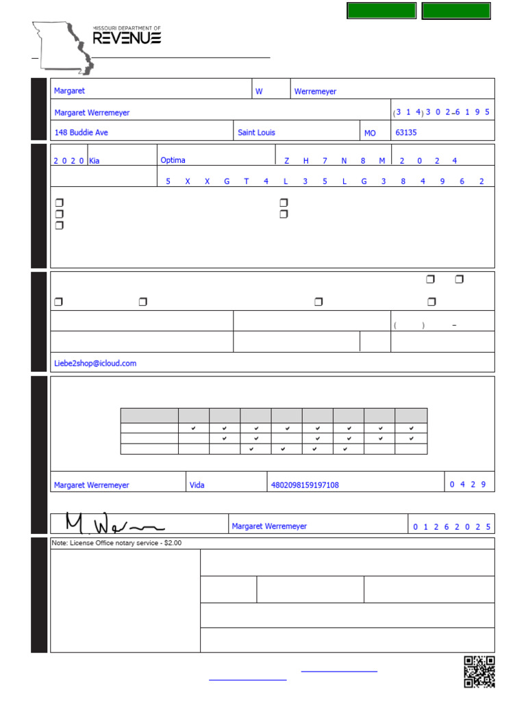 Vehicle Record Request | PDF | Debit Card | Credit Card