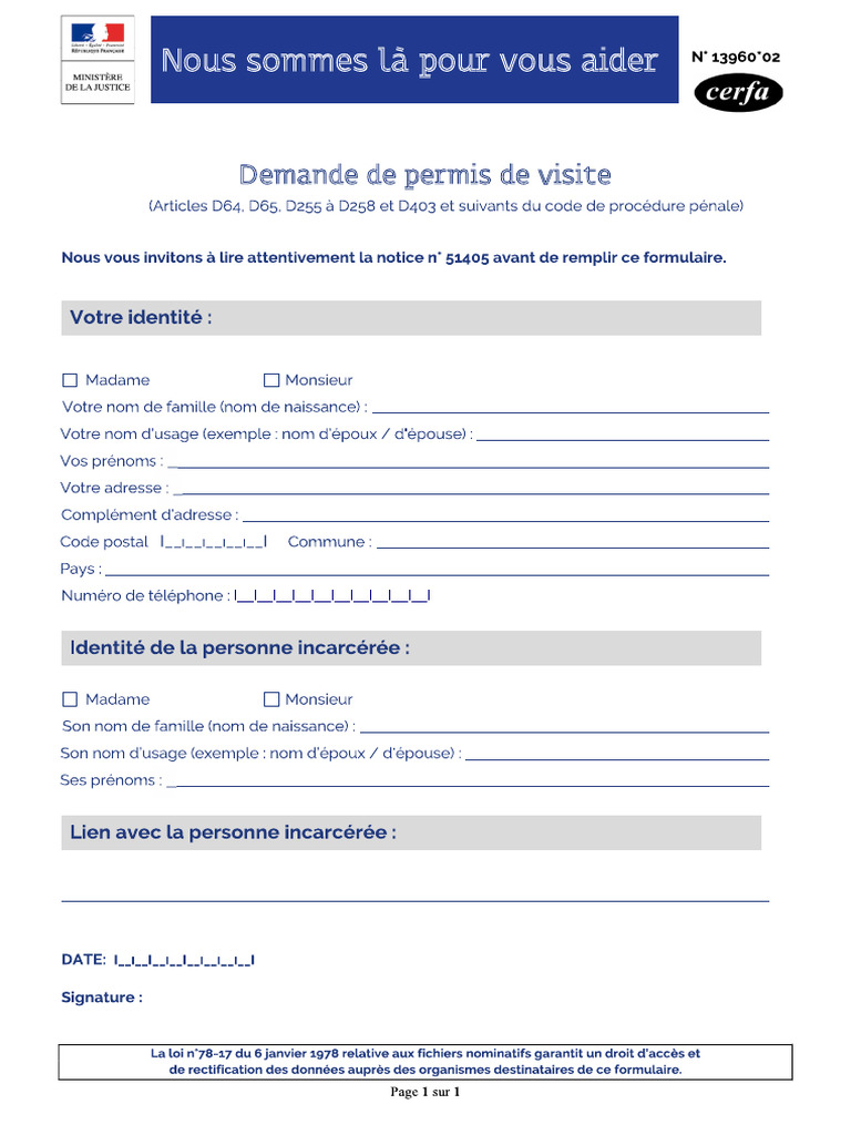 Demande de Permis | PDF