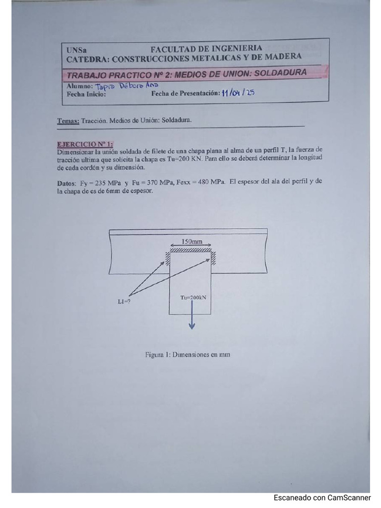 TP2 Metalicas | PDF