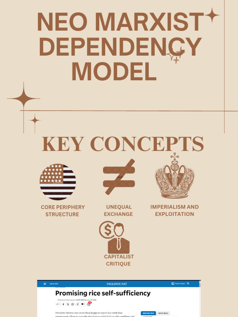 Neo Marxist Dependency Model | PDF