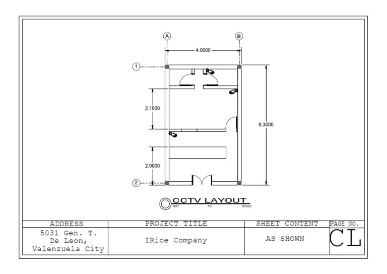 CCTV Layout | PDF