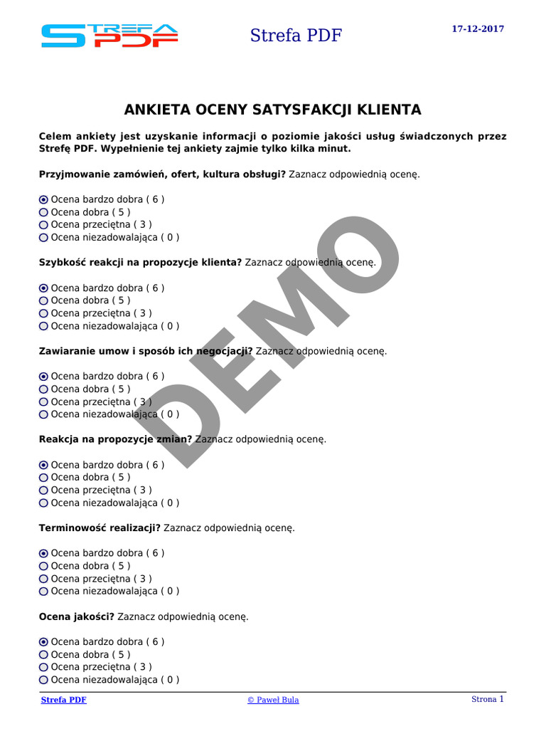 Ankieta | PDF