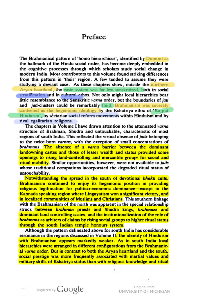 Francine R Frankel Article 1 | PDF | British Raj | Caste