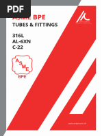 Asme Bpe | PDF | Pipe (Fluid Conveyance) | Mechanical Engineering