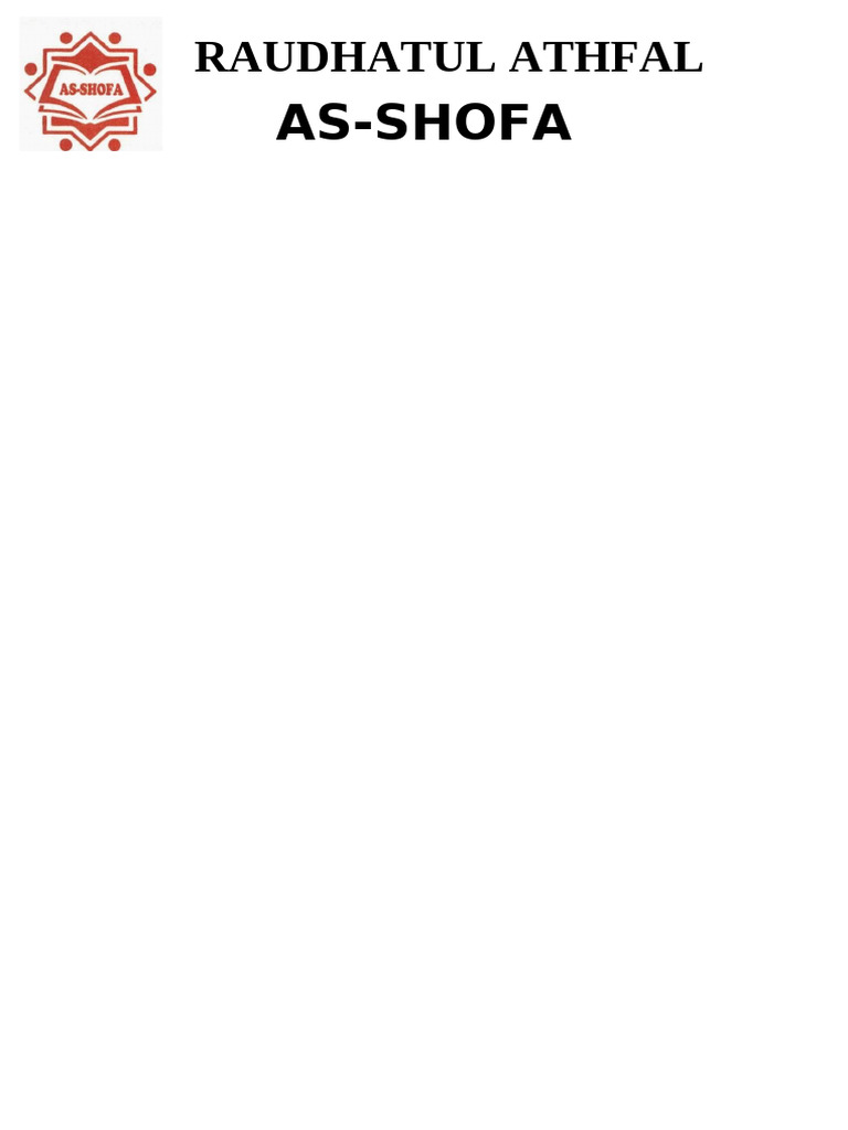 kOP RAUDHATUL ATHFAL | PDF