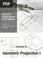 Axonometric Vs Isometric Projections | PDF